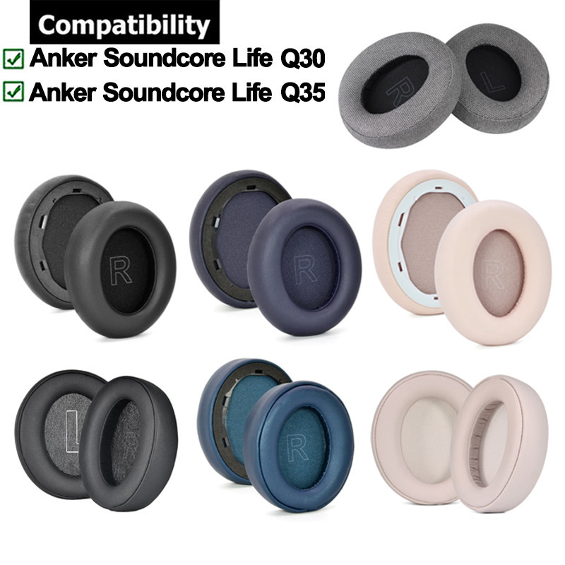 For Anker Soundcore Life Q30 Q35 BT Headphone Earpads Cushion Sponge ...