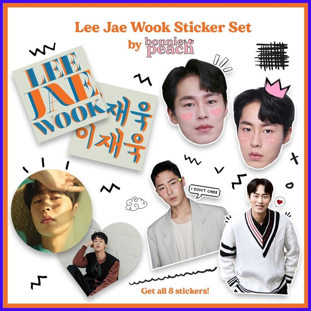 Actor Lee Jae Wook Sticker Set | Shopee Singapore