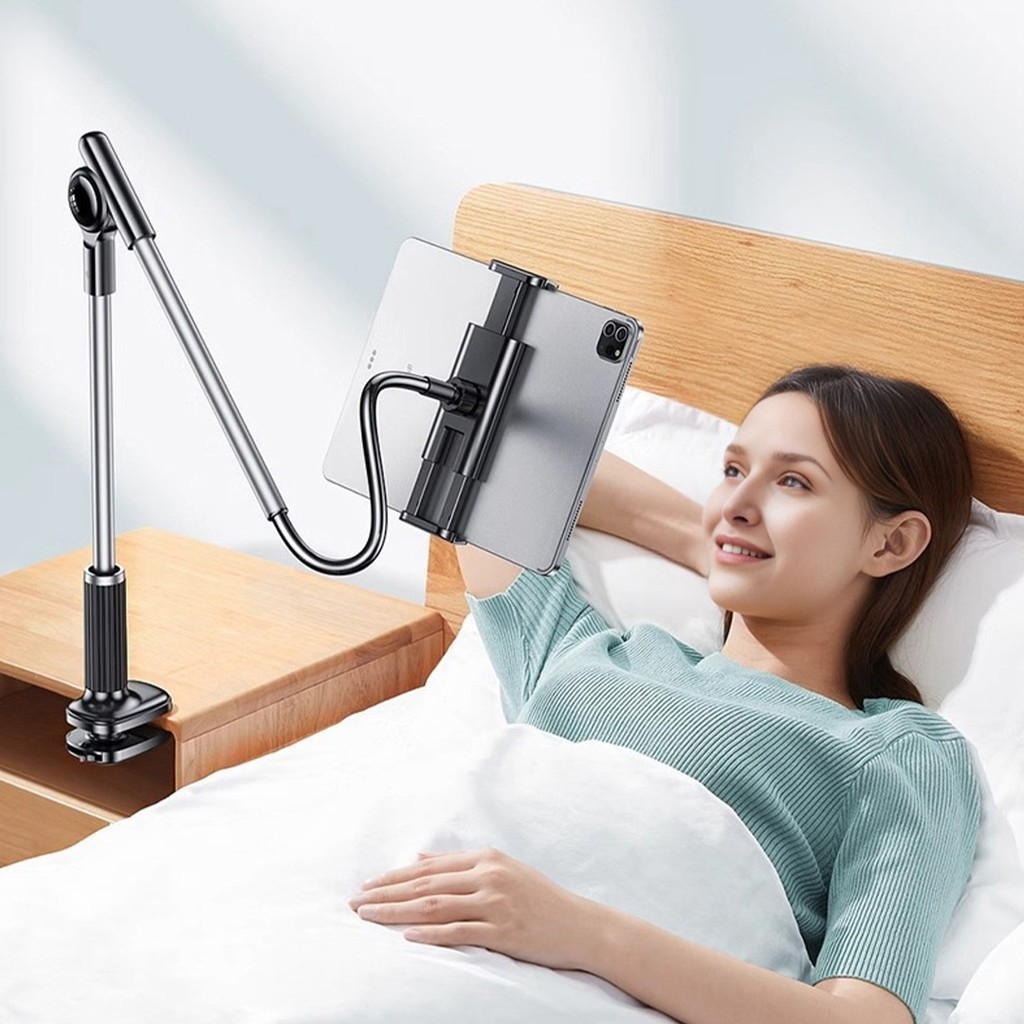 OATSBASF Adjustable Lazy Tablet Holder, Retractable Phone Stand, Multi ...