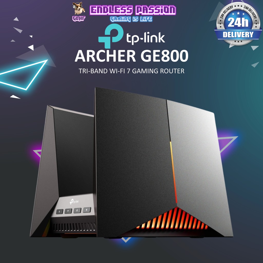 TP Link Archer GE800 BE19000 Tri-Band Wi-Fi 7 Gaming Router | Shopee ...