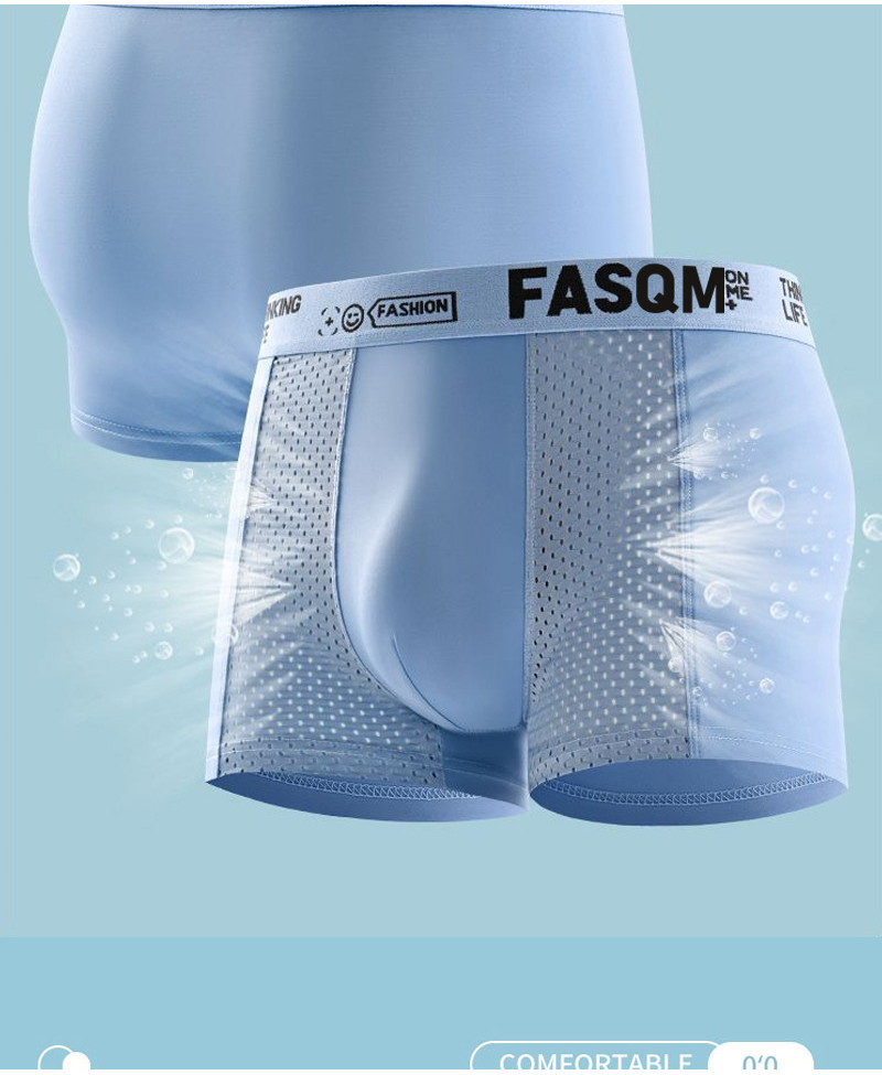 Men Boxer Shorts Graphene Antibacterial Underwear Male Panties | Shopee ...