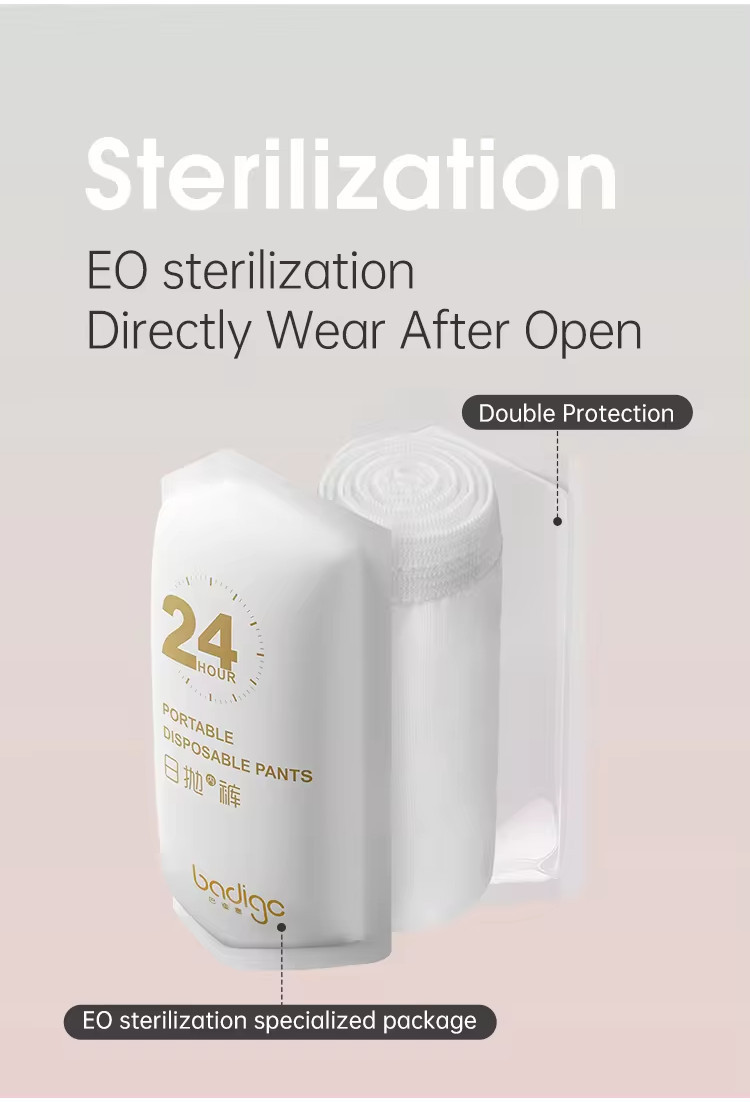 5pcs Disposable Panties Cotton Disposable Underwear Convenient Multi ...