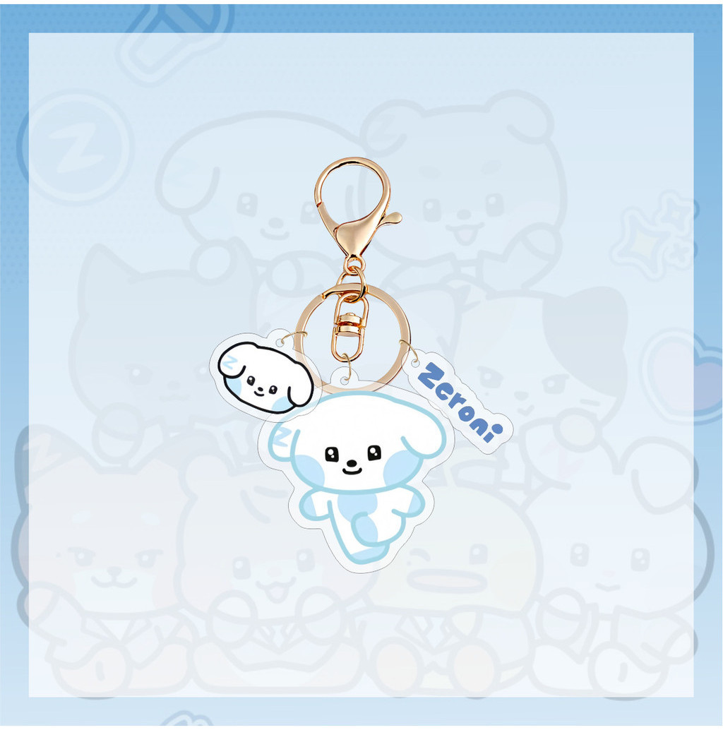 Kpop ZEROBASEONE ZB1 24 Years Cartoon Acrylic Keychain Bag Pendant ...