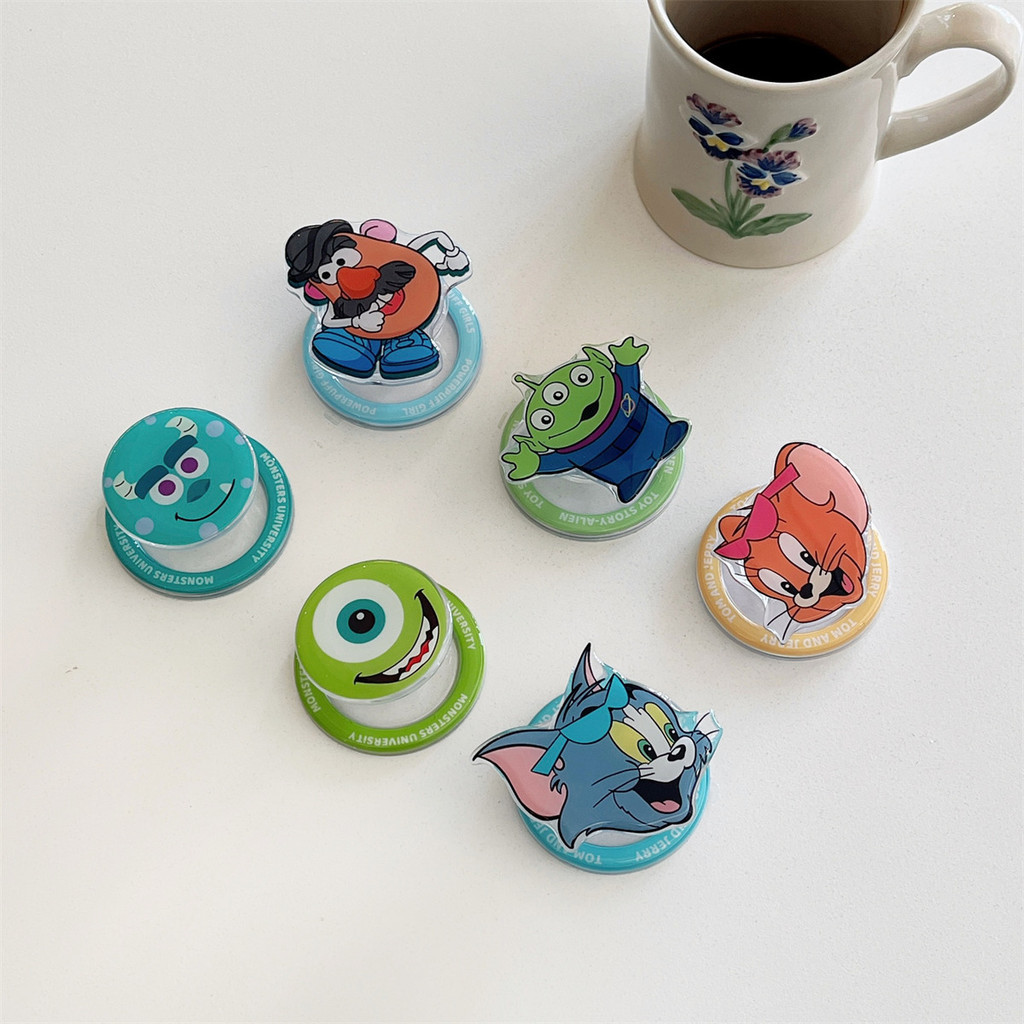 Magnetic Attraction Phone Holder Kickstand Cartoon Monster University ...