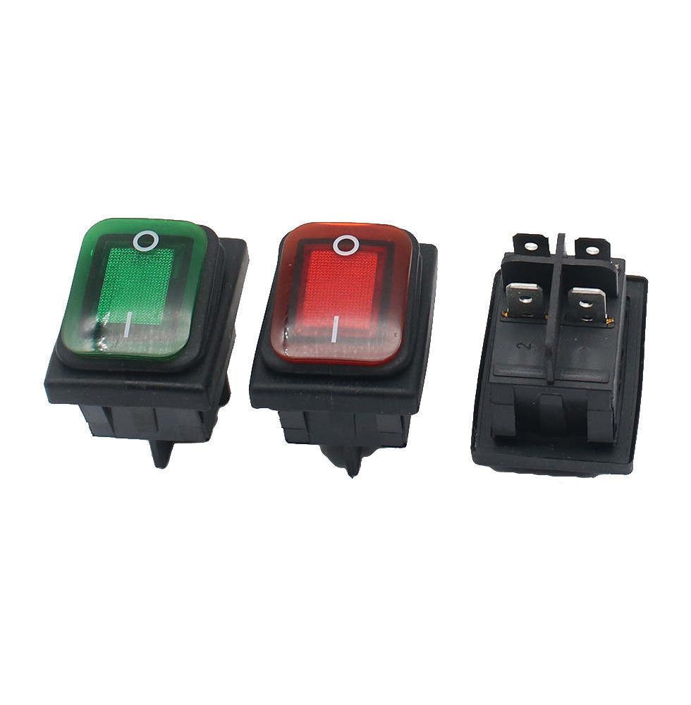 KCD4 Waterproof Switch Rocker Switch Power Switch 2 position/3 position ...