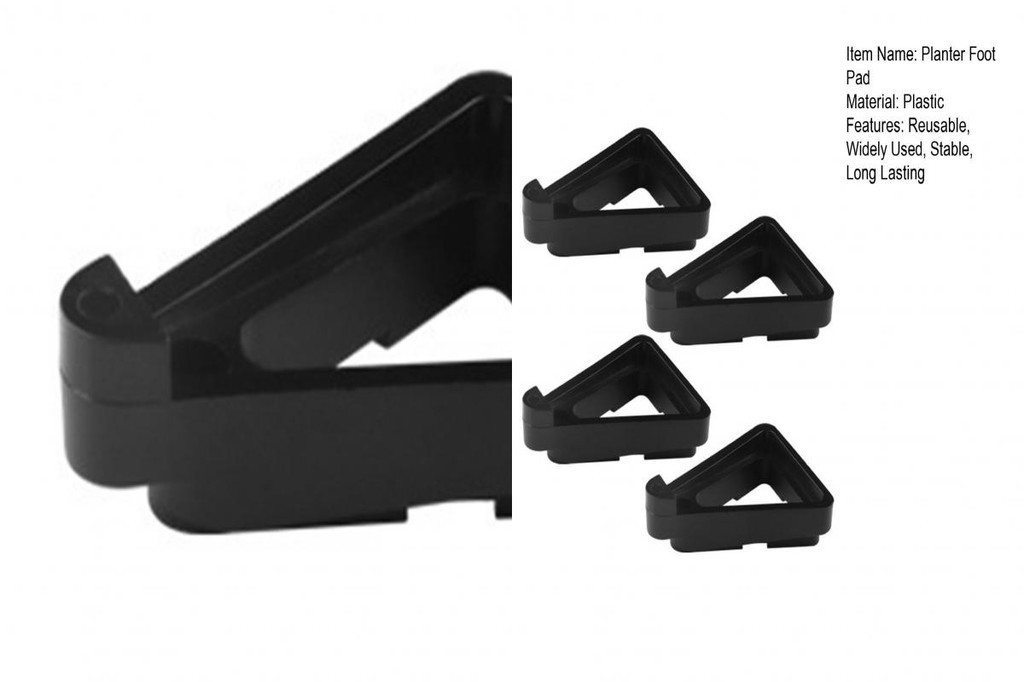 mooncute| Planter Feet Deck Plant Pot Feet High Stability Triangle ...