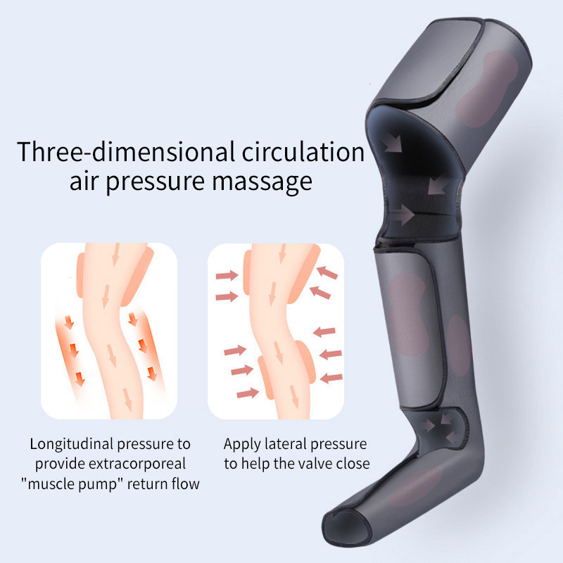 Electric Air Compression Foot Leg Massager Circulation health care ...