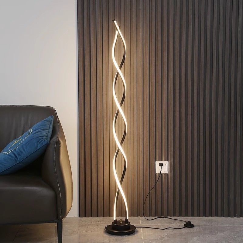 Simple Modern Living Room Floor Lamp Art Led Headless Lamp Creative ...