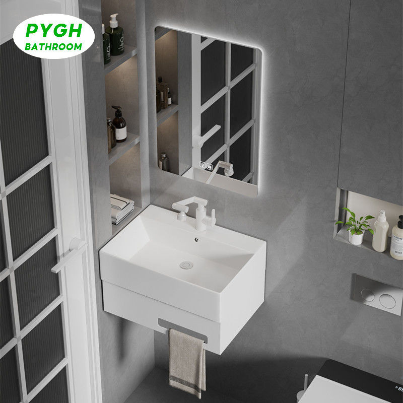 Bathroom basin simple hand washing basin stainless steel bracket ...