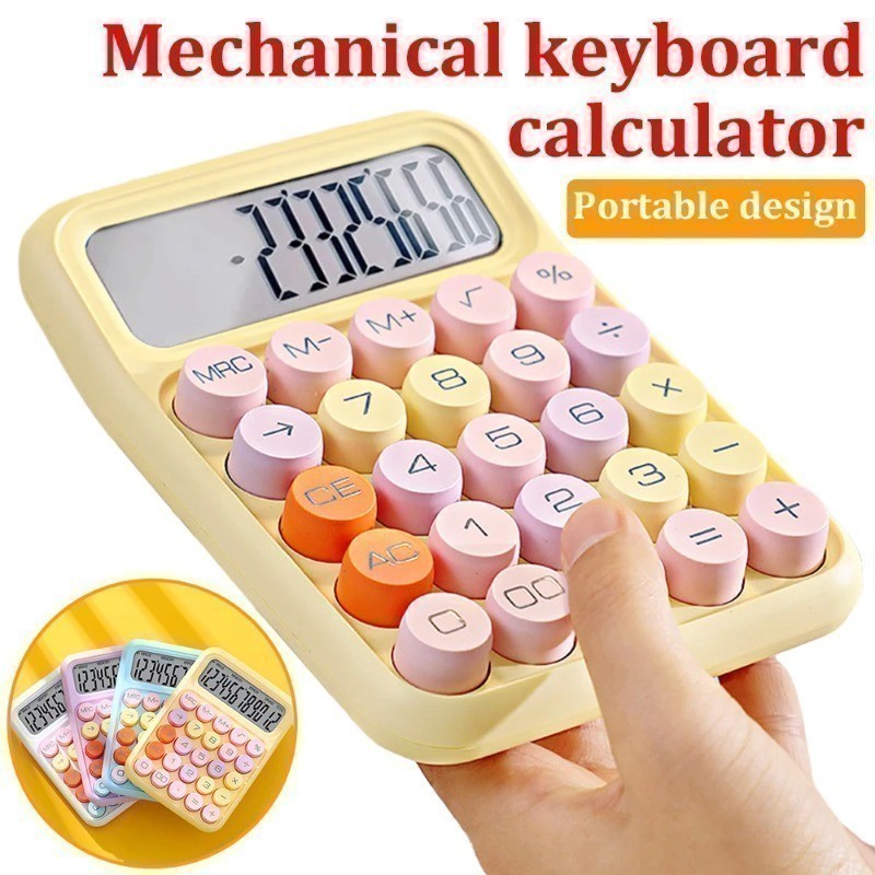 【READY STOCK】Dopamine 12 Digits Calculator Dual Power Calculator ...