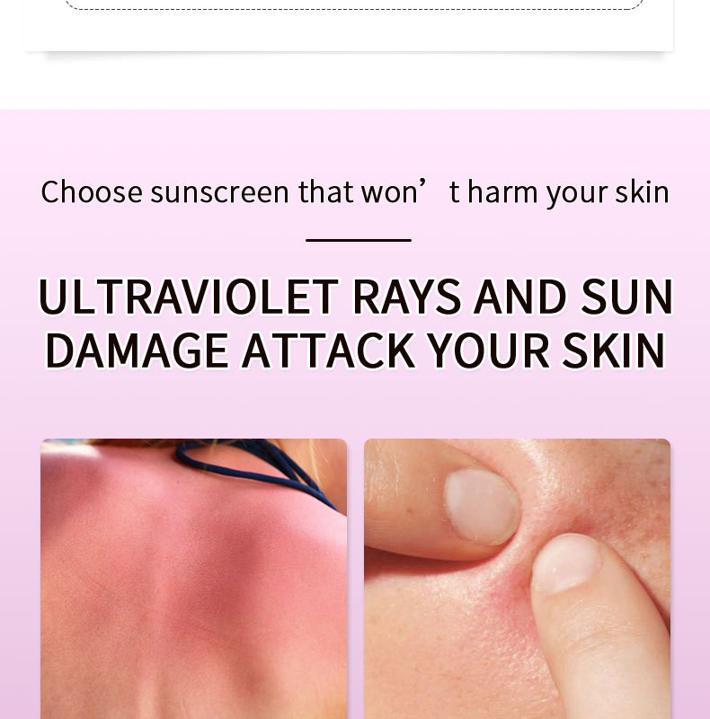 Rose SPF90+ PA+++ Sunscreen Cream High Protection UV+ KISS Whitening Tinted Sunblock 60g ...