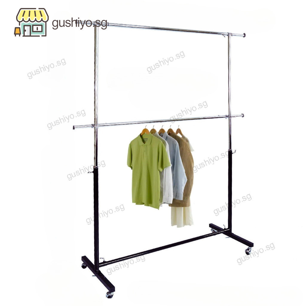Clothes Drying Rack [Sg Seller] Clothes Rack Heavy Duty Garment Drying ...