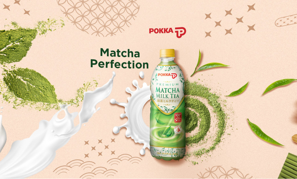 Pokka Premium Matcha Milk Tea 500ML X 24 (BOTTLES) | Shopee Singapore