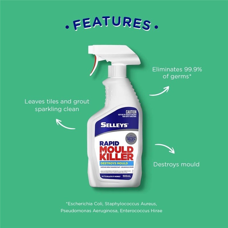 Selleys Complete Home Cleaning Kit Mould Killer Glass Cleaner Sugar ...