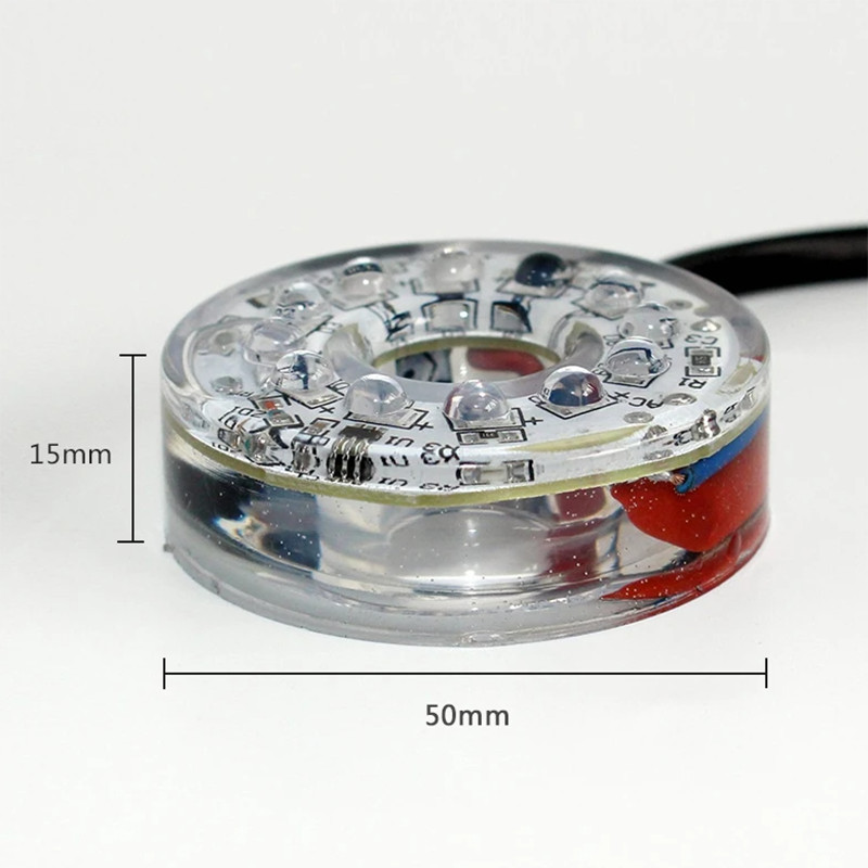 Mini LED Fish Tank Light Fishing light Aquarium Light US Powered ...