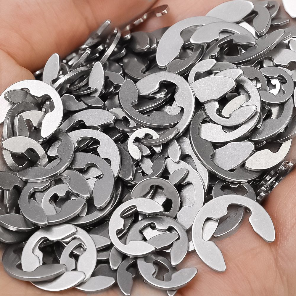 Durable Stainless Steel External Retaining Ring E Clip Snap Circlip ...