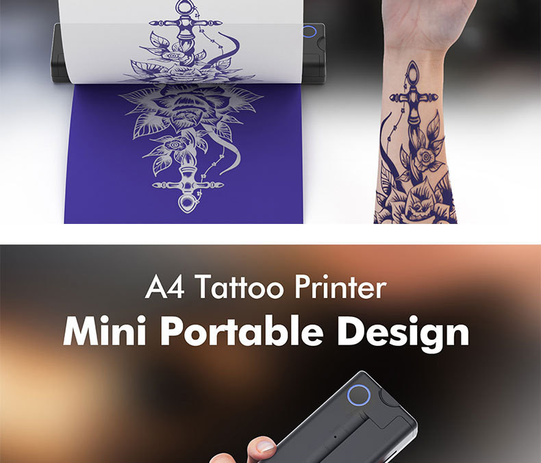 Factory Wholesale Tattoo Transfer Machine A46 Portable Thermal Stencil ...