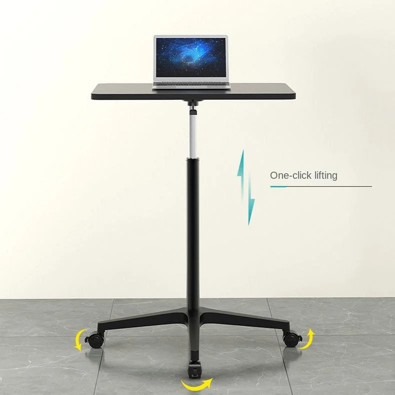 Movable Lifting Table with Pulley Small Sofa Bedside Table Standing ...