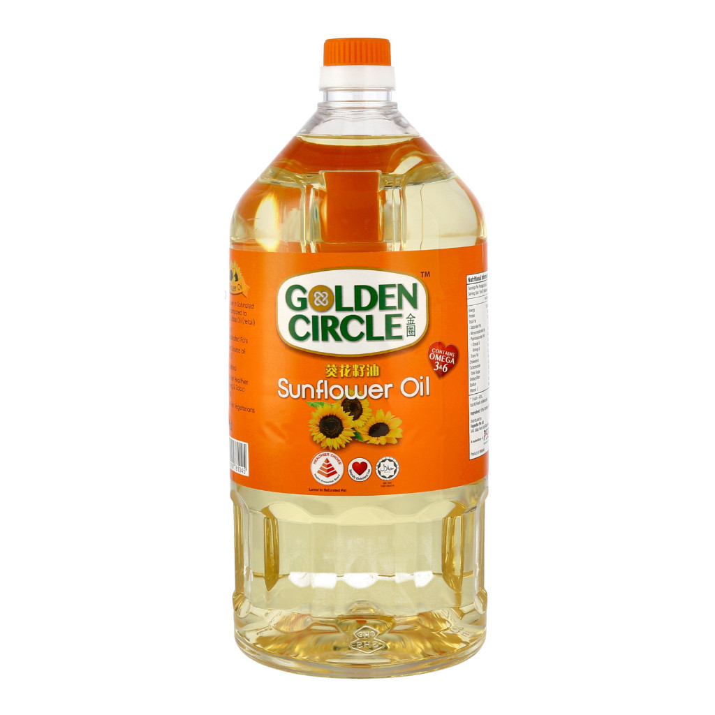Golden Circle 100 Pure Sunflower Oil 2L | Shopee Singapore
