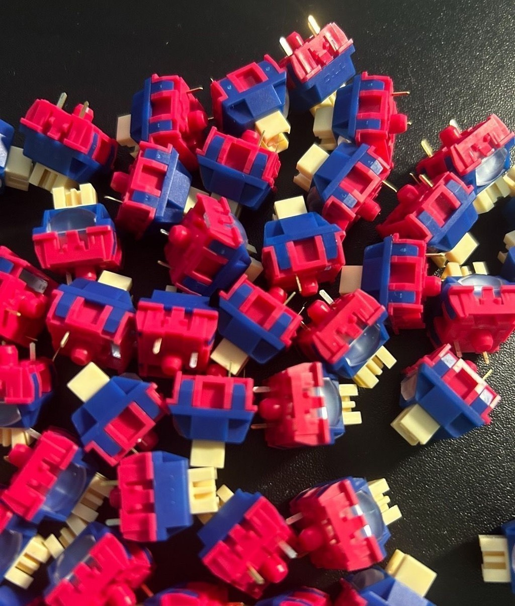 TTC Iron Superman Switch Linear Fast Bottoming Switch Keyboard 3 Pins ...