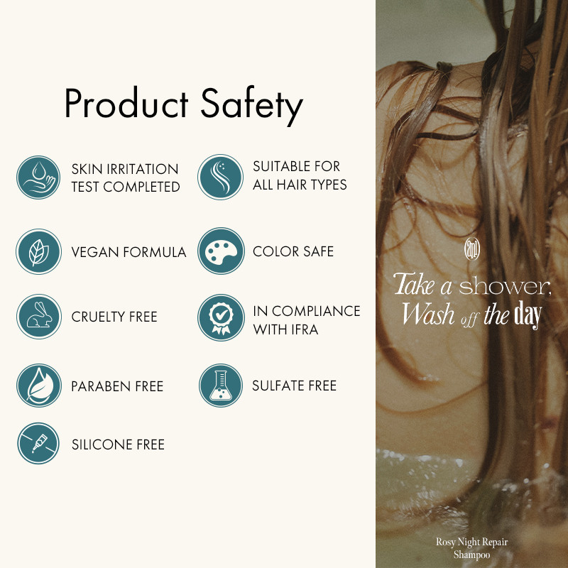 [ANILLO][Rosy Night] Repair Hair Shampoo (450ml) + Ampoule Treatment ...