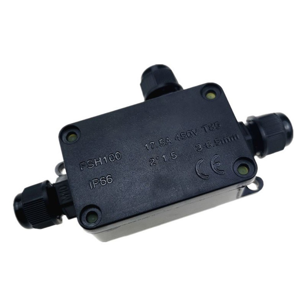 【Blink】2 Way Outdoor Waterproof IP65 Cable Connector PC Junction Box ...