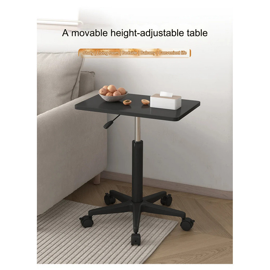 Movable Lifting Table with Pulley Small Sofa Bedside Table Standing ...
