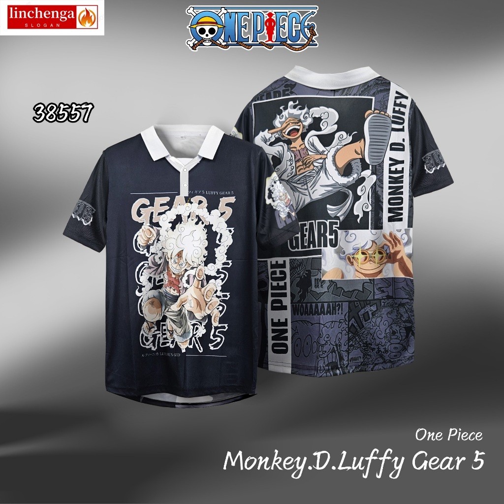 ONE PIECE ANIME RETRO COLLAR, ONE PIECE DESIGN, LUFFY GEAR 5, LUFFY2 ...