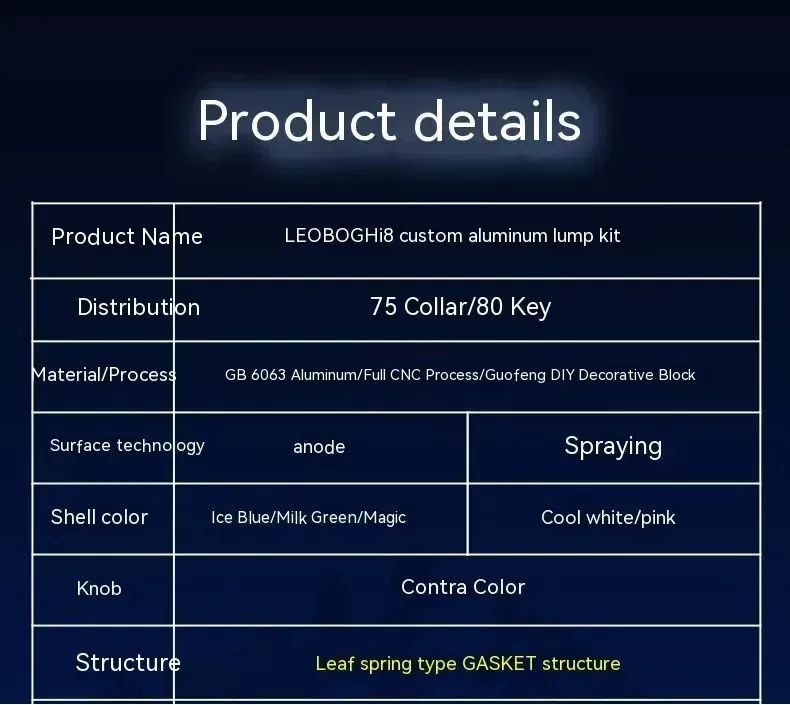 Ready stock! Leobog Hi8 Hi8SE Three Mode Bluetooth 2.4g Wireless RGB Mechanical Keyboard Hot ...