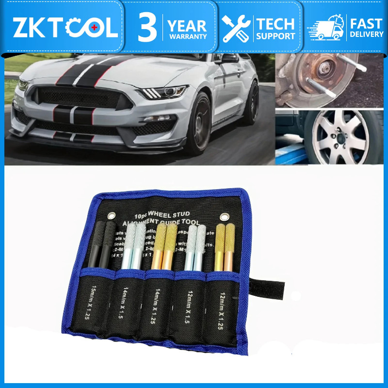 Wheel Stud Alignment Pin Kit 10 Pieces Car Wheel Alignment Pin Steel ...