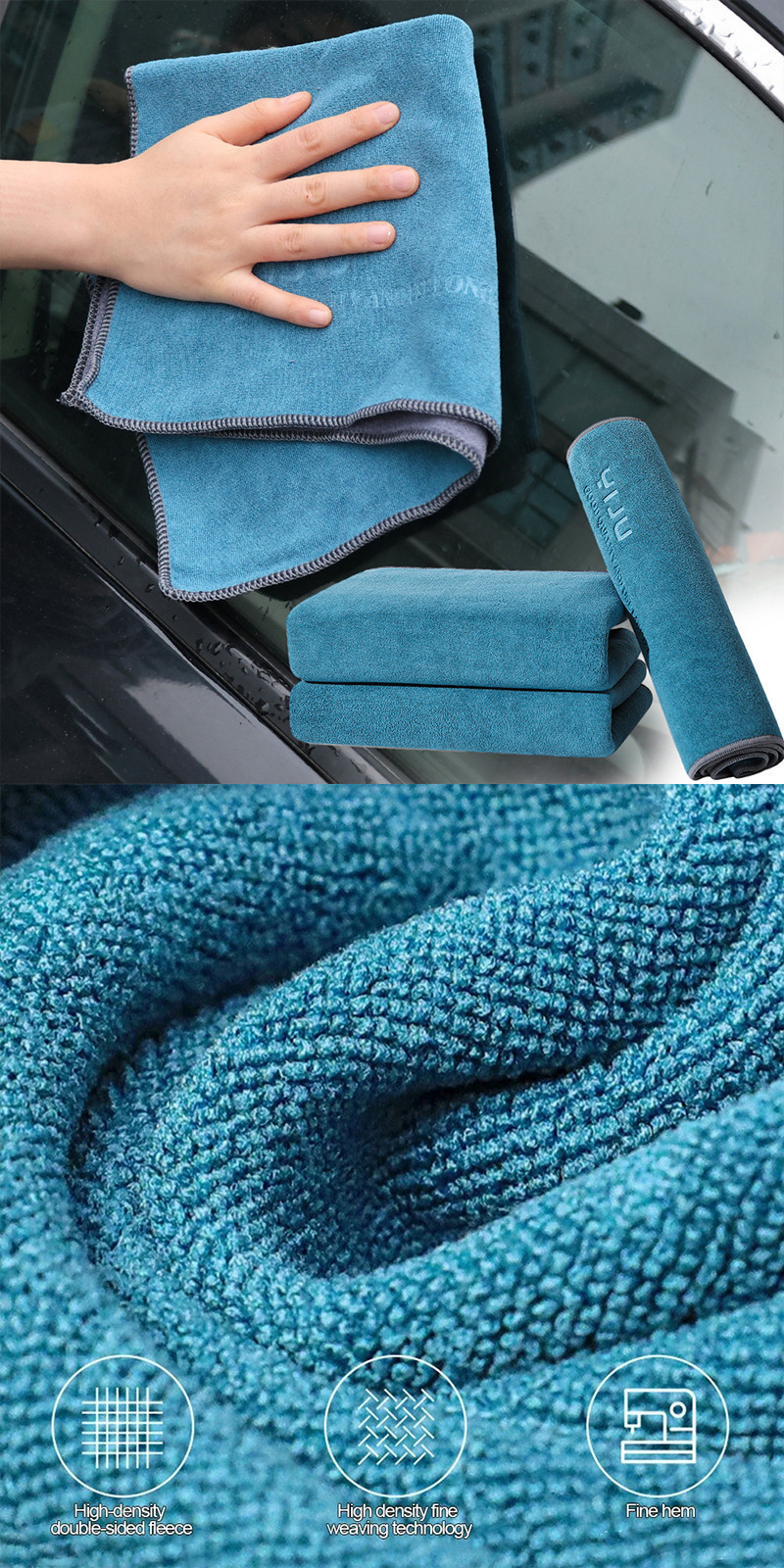 Multiple Sizes Microfiber Towel - Superfine Fiber Cleaning Cloth - Soft ...