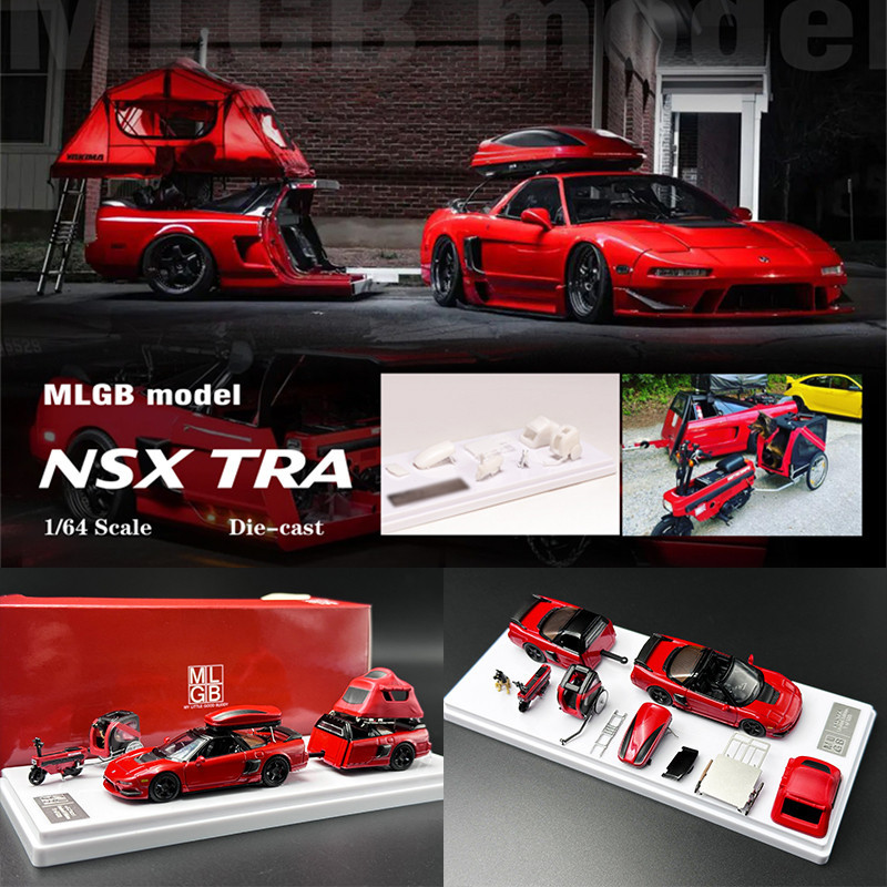 MLGB In Stock 1:64 NSX TRA Camping Trailer Set Including Attachments ...