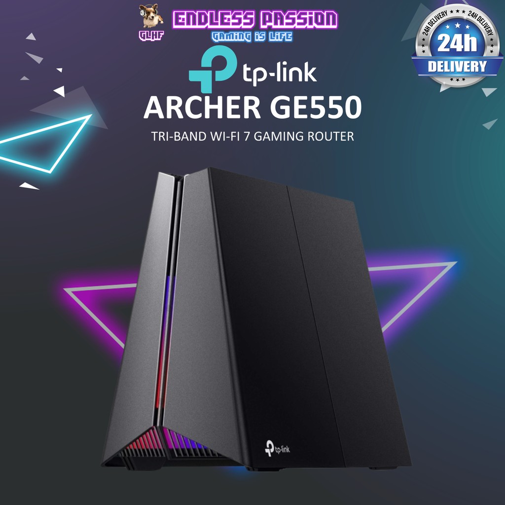 TP Link Archer GE550 BE9300 Tri-Band Wi-Fi 7 Gaming Router | Shopee ...