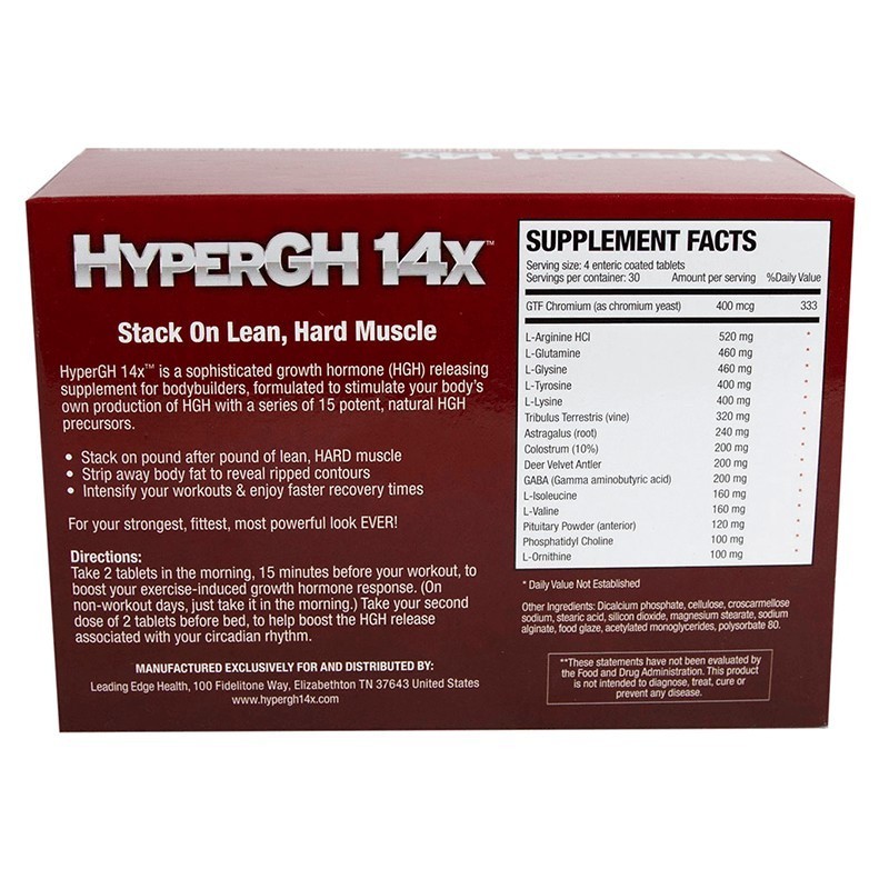 HyperGH14X® (Exp2026) - Organic Muscle Building HGH Releasing ...
