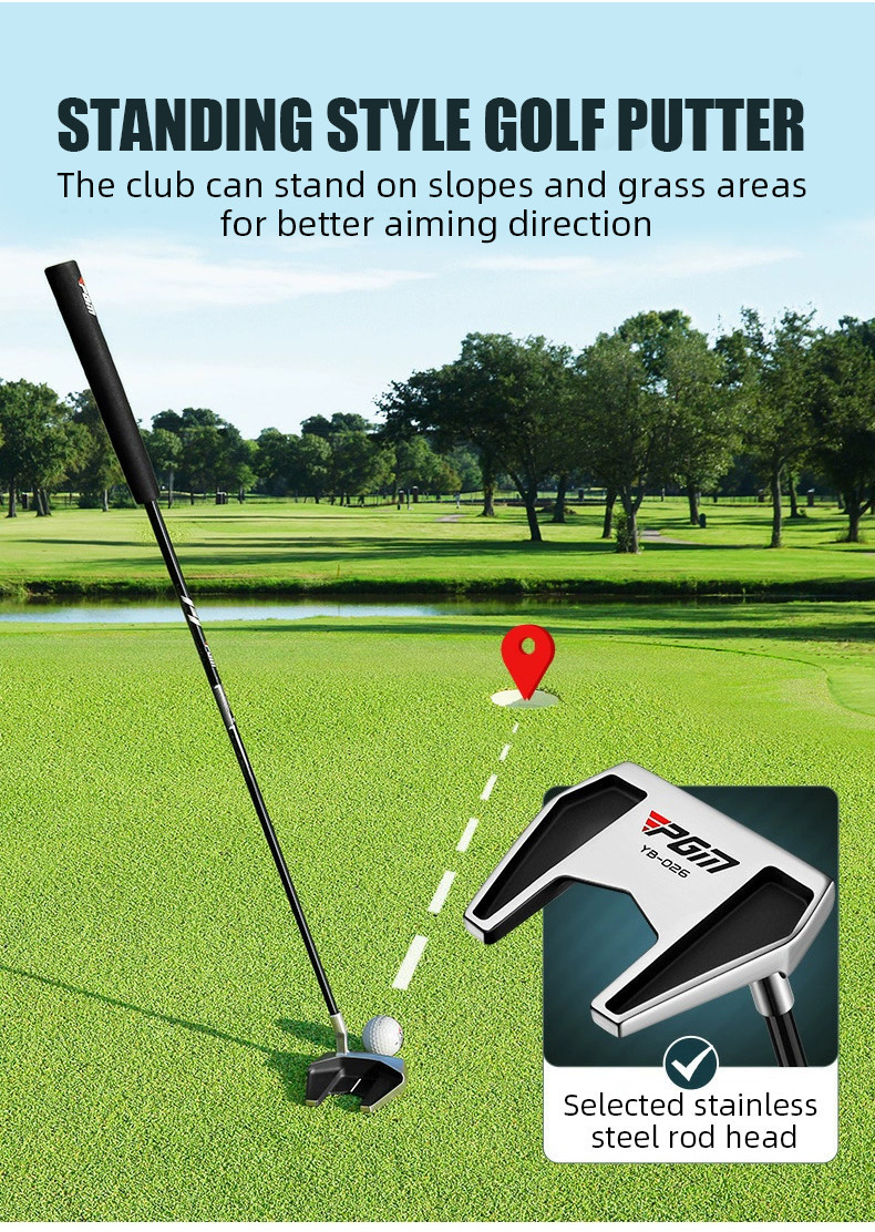 PGM NEW Golf Club Standing Golf Putter Low Center of Gravity Is Stable ...