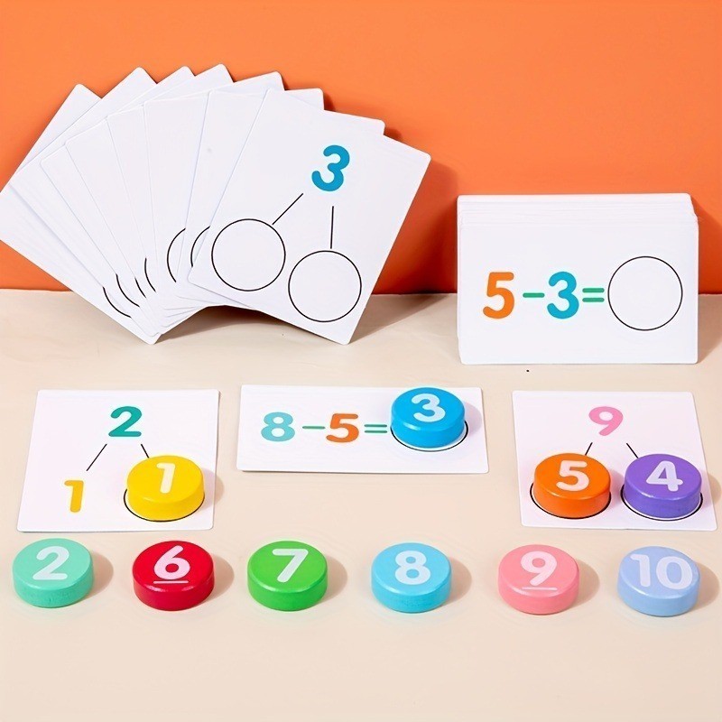 Counting Cognitive Matching Addition Subtraction Operation Within 10 ...