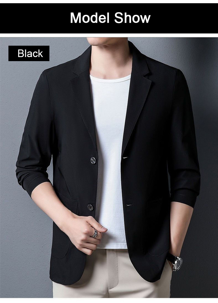 【Ready Stock】[Breathable/Ice Silk]Casual Suit Light Business Formal ...