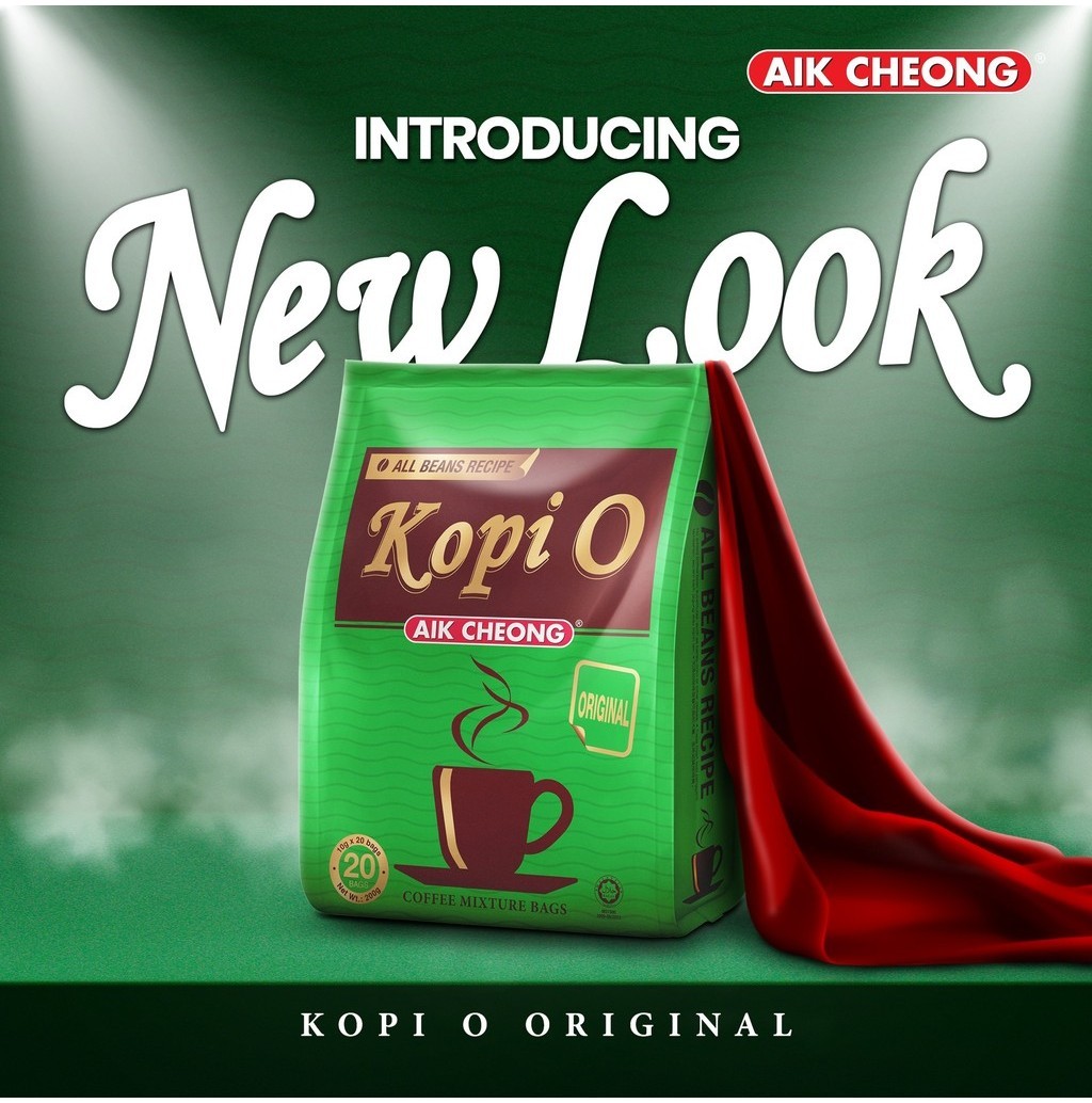 [TWIN PACK] AIK CHEONG KOPI O 2-IN-1 2 PACKS X 80 STICKS X 10G (SACHETS ...