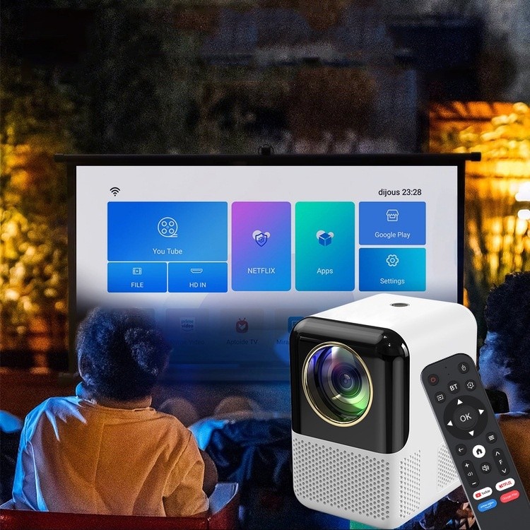 【SG Stock】X11 Mini Projector 4K Full HD 1080P Electronic Focus 5G WIFI ...