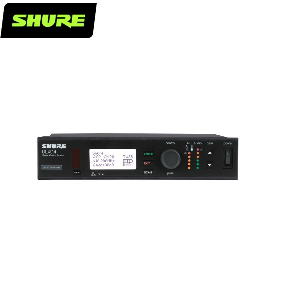 Shure ULXD4 Digital Wireless Receiver | Shopee Singapore
