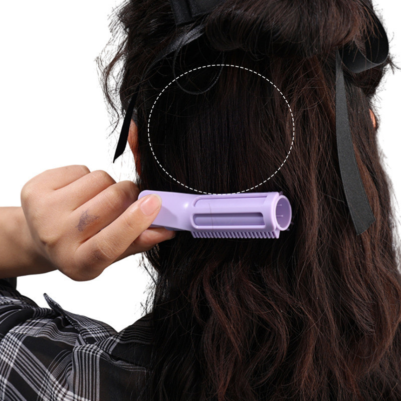 Retractable Natural Fluffy Hair Clip - High Skull Top Comb - Women Hair ...