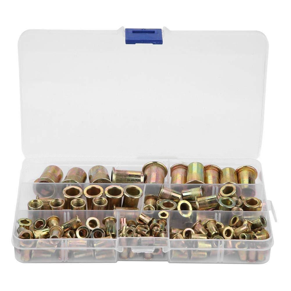 FSFO_150PCS Nut Rivet Threaded Insert Tool Kit Nutsert Riveter Hand ...