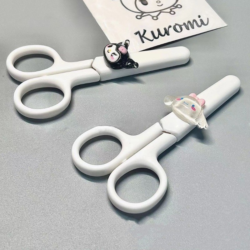 Kawaii Scissors Kuromi Pochacco Cartoon Portable Multifunction Girl ...