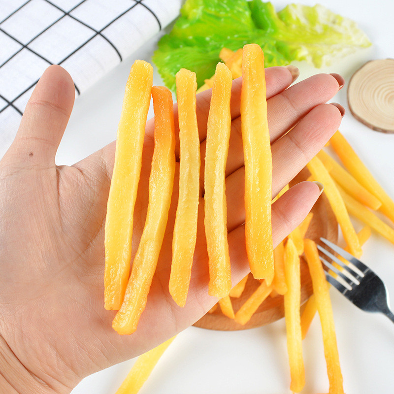Fake French Fries Models Western Style Snacks Artificial PVC Chips ...
