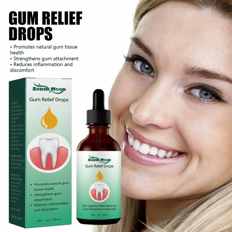 Gum Regrowth Drops Relieve Mouth Periodontal Gingival Bleeding Pain ...