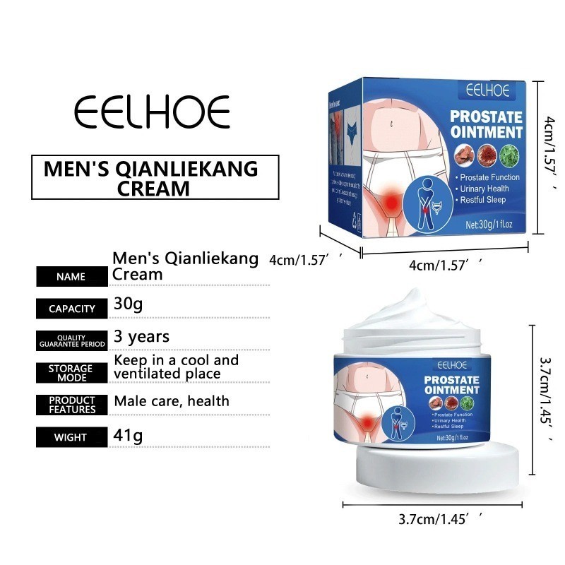 EELHOE Prostate Treatment Cream Men Prostatic Disease Relieve Herbs ...