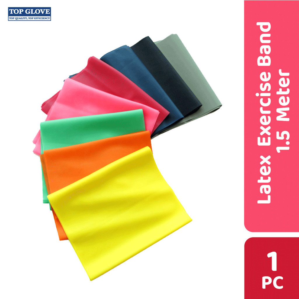 Top Glove Duraband Latex Exercise Band For Workout/ Rehabilitation ...