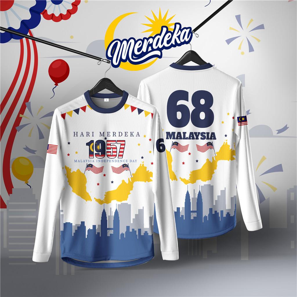 68 Anniversary National Day Anniversary Jersey Independence Day Short ...