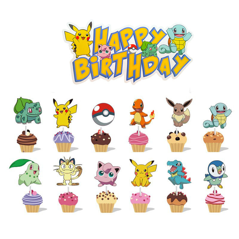 [SG Seller] Pokemon Party Decoration Premium Quality Balloons Pikachu ...