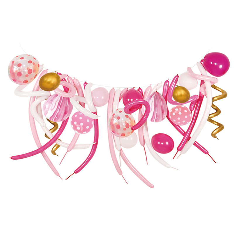 Cute Loopy Theme Birthday Party Banner Background Cloth Loopy Balloons ...